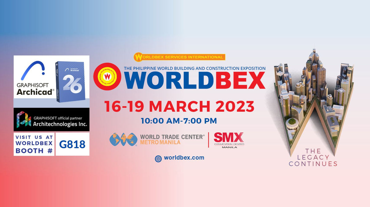 Architechnologies will be at WORLDBEX 2023! – architechnologies store