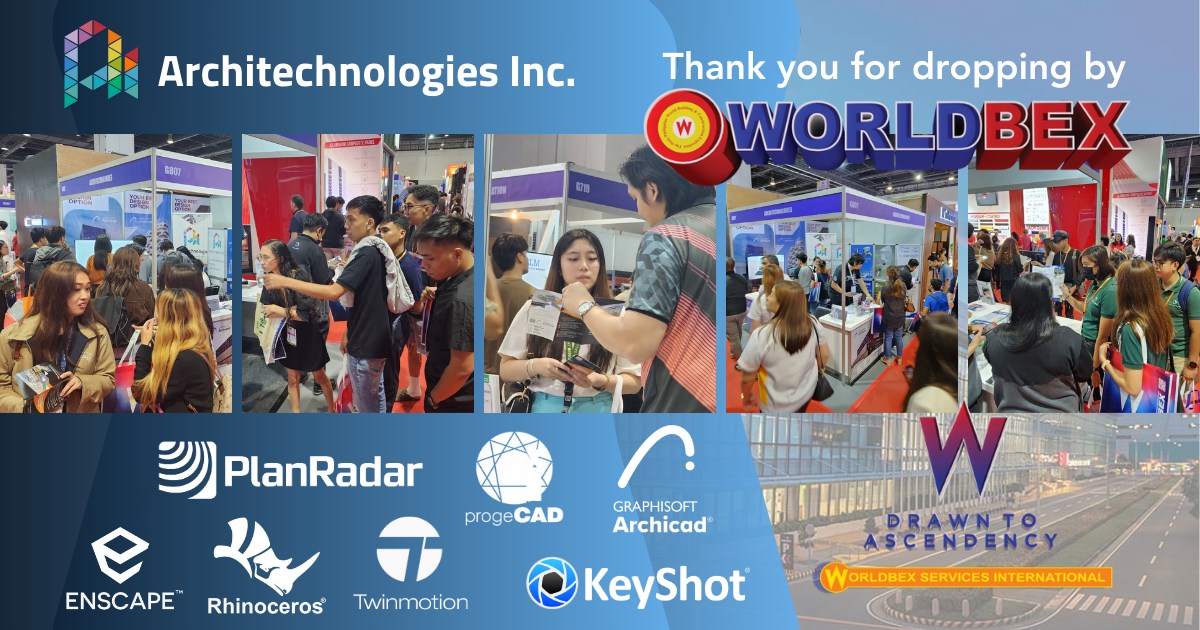 Thank you for dropping by our booth at Worldbex 2024! – architechnologies store